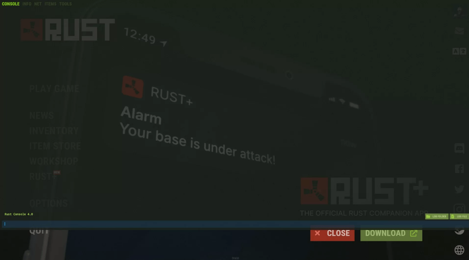 Чат в Rust как писать в общий команды бинды